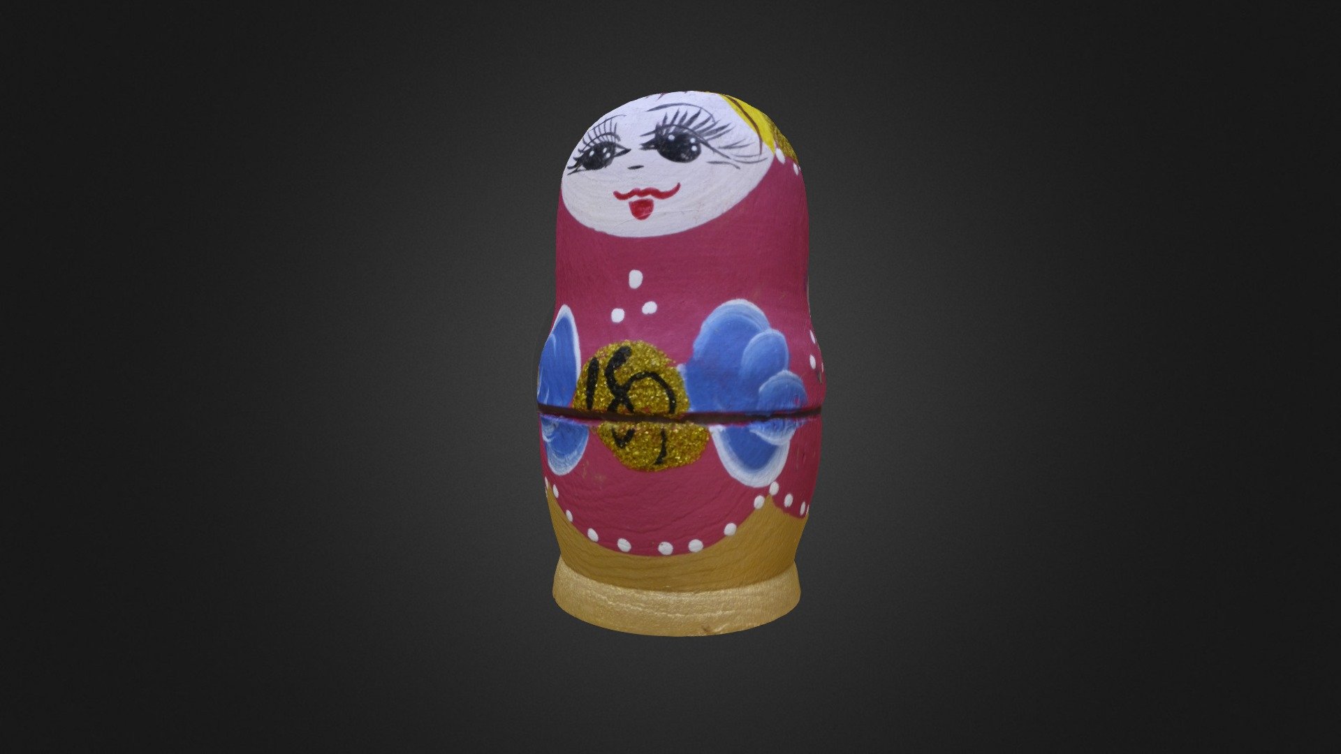 Matryoshka Doll - 3D model by traziro [398c484] - Sketchfab
