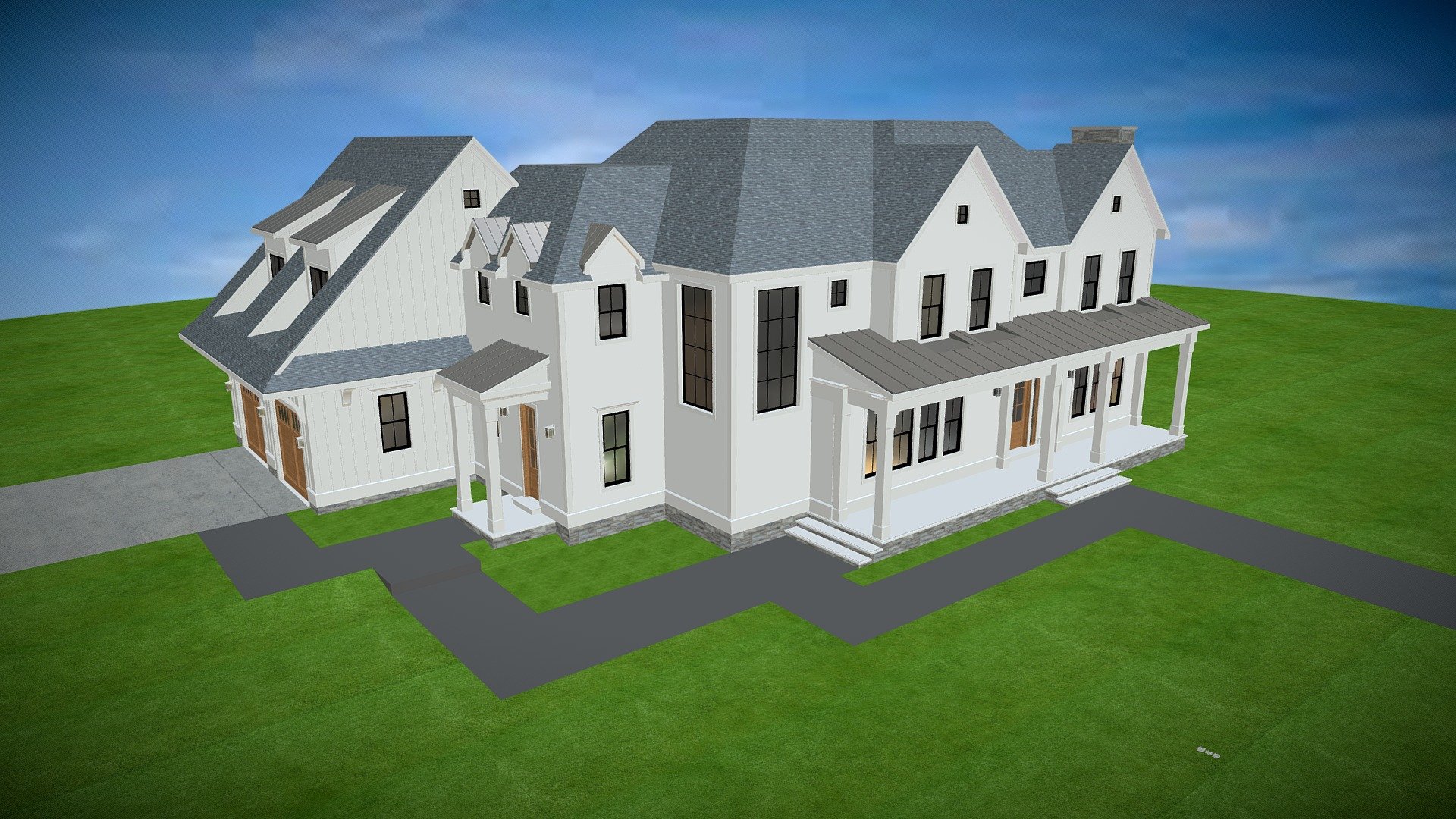DONOHOE - 360 spin model of 3D house - 3D model by Render3DQuick ...