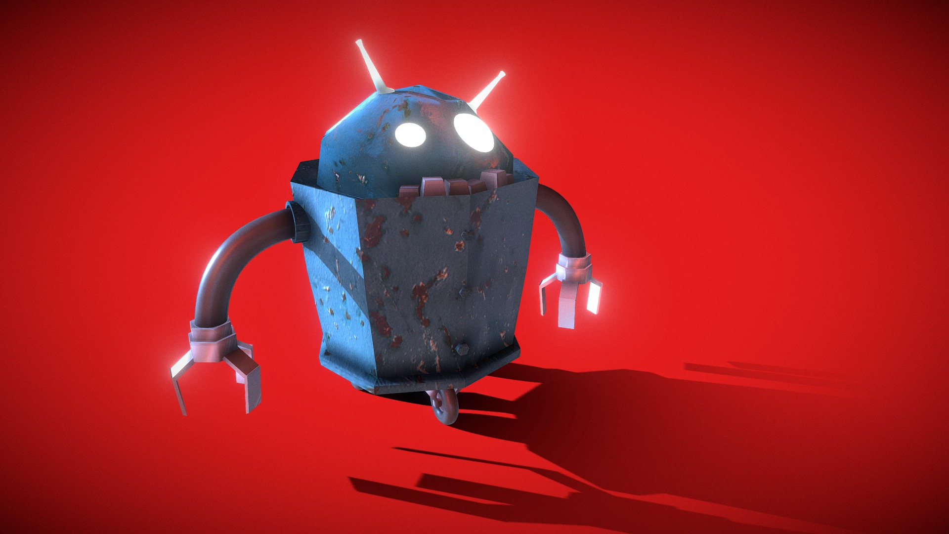 Toon Robot by digital&media[labs] - 3D model by dmlmx [398d8dc] - Sketchfab