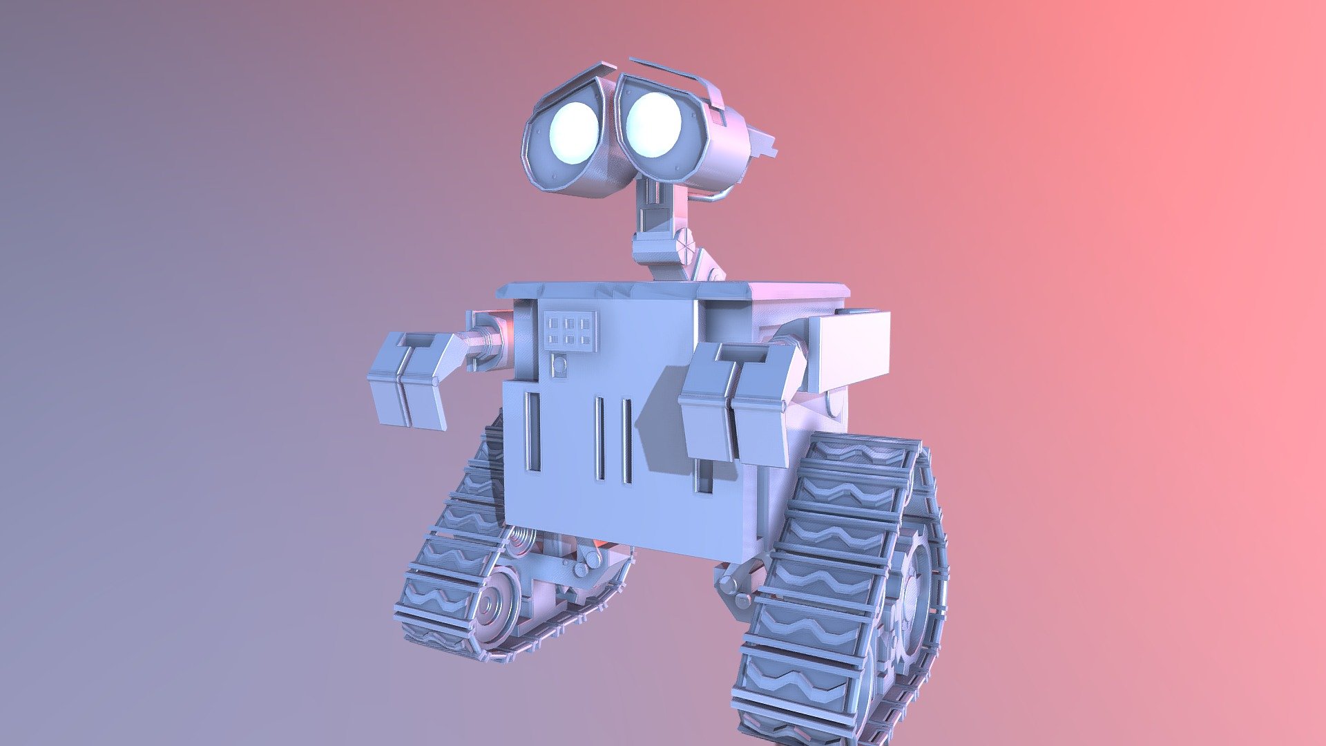 Wall-E - 3D model by Angel300_LQ [398ef86] - Sketchfab