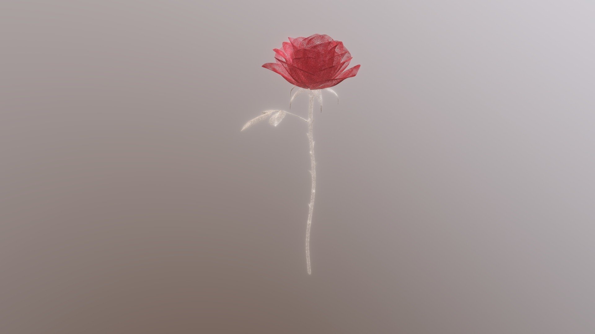 Rose -Red- - 3D model by minato_dataka [39904b8] - Sketchfab