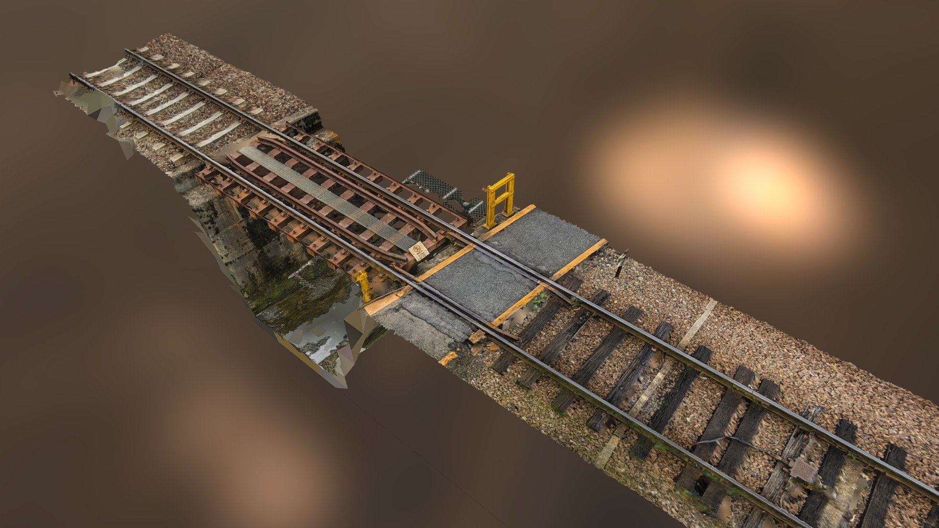 Railroad section scan - Buy Royalty Free 3D model by Miguel Bandera ...