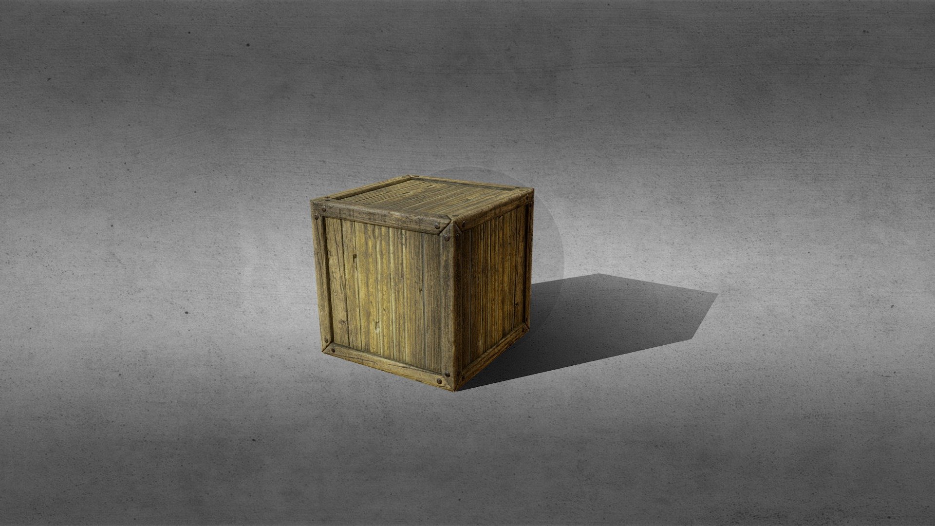 Crate - Download Free 3D model by DJMaesen (@bumstrum) [3990cc9 ...