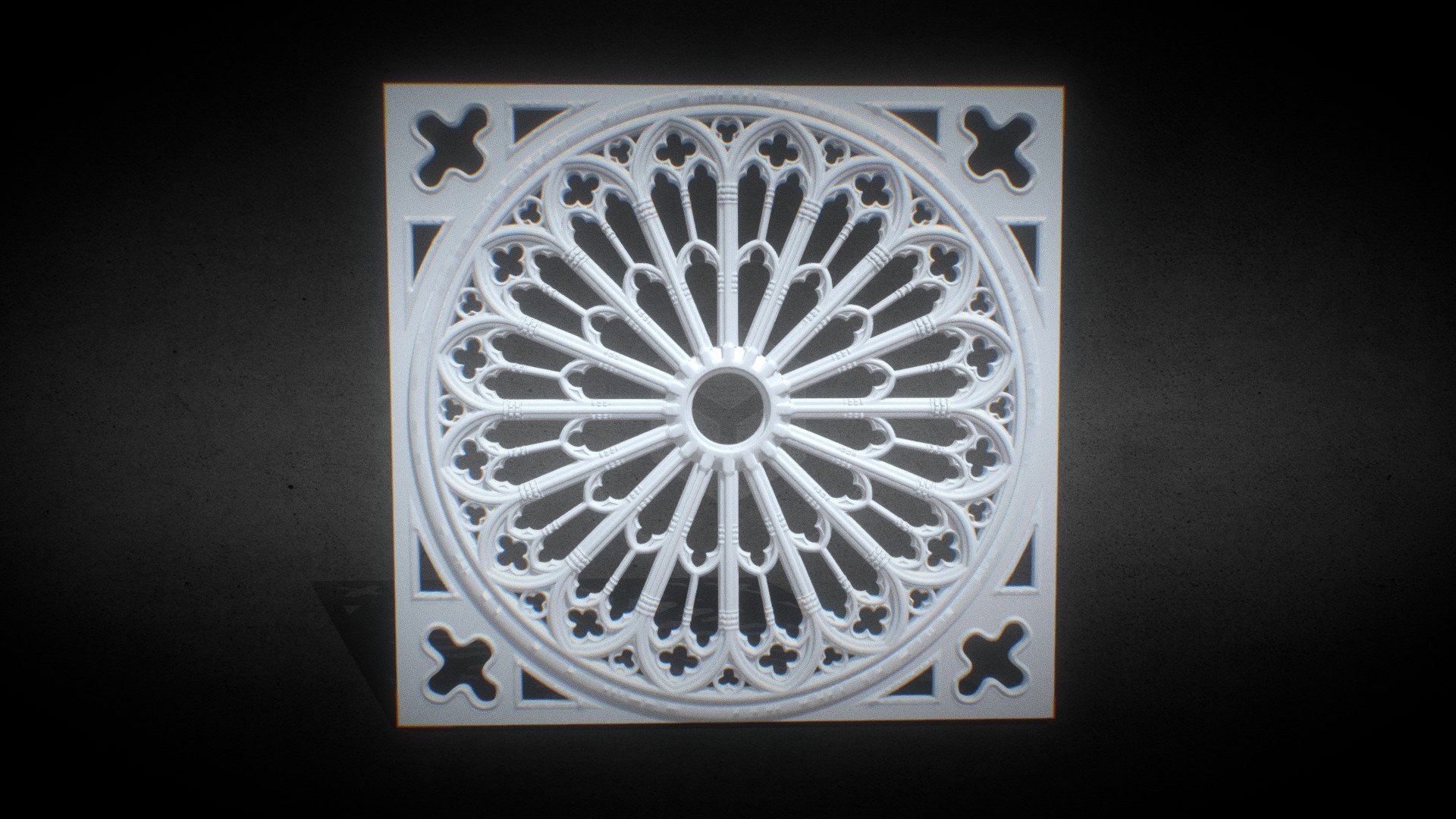 Rosace CATHO - 3D model by Luminance Design (@luminancedesign) [39941da ...