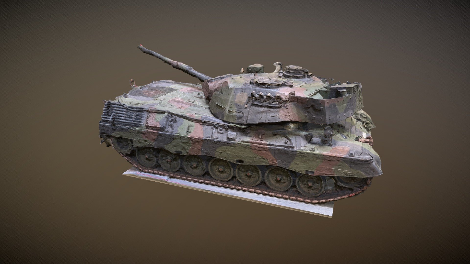 Leopard 1 MBT Photogrammetry scan - Buy Royalty Free 3D model by ...