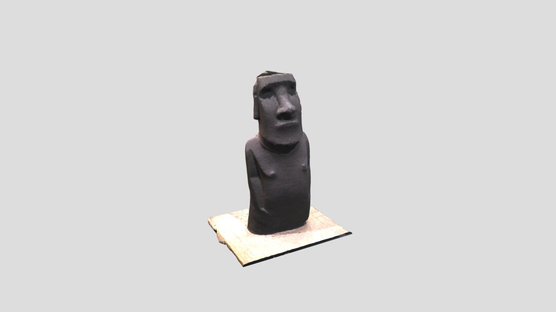 Moai - 3D model by felipeesquivel [3994ada] - Sketchfab