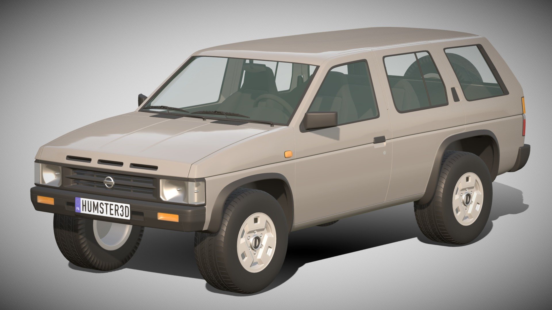1993 Nissan Terrano 5-Door - Download Free 3D model by OUTPISTON ...