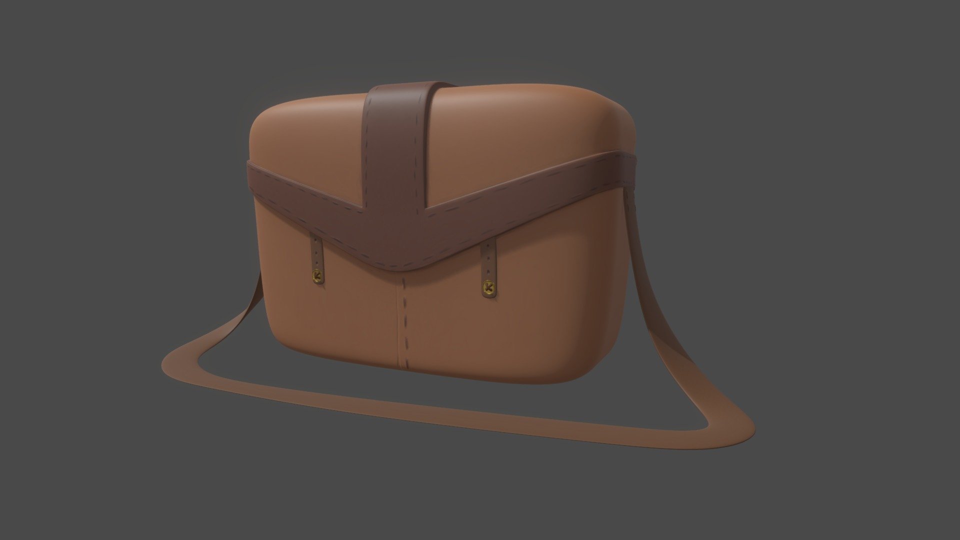 Satchel - Download Free 3D model by Y Goedertier (@y.goedertier ...