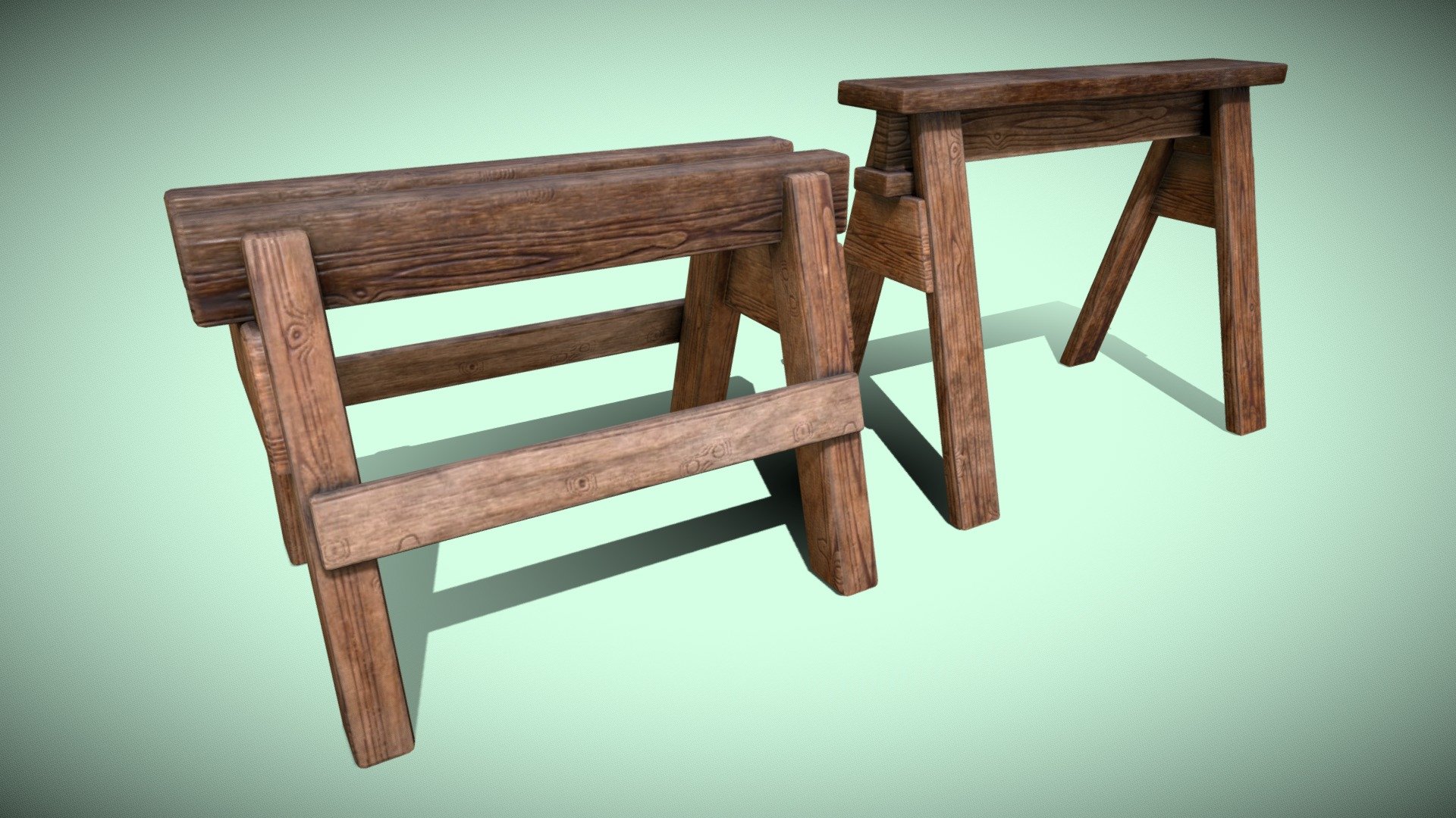 Sawbucks 2 - Buy Royalty Free 3D model by Pingo (@pingotinto) [3996e7e ...