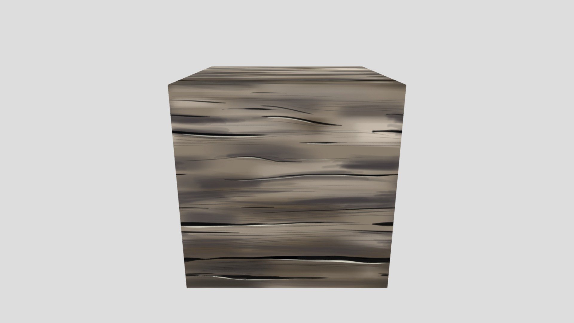Wood Cube - 3D model by wills85 [3997473] - Sketchfab