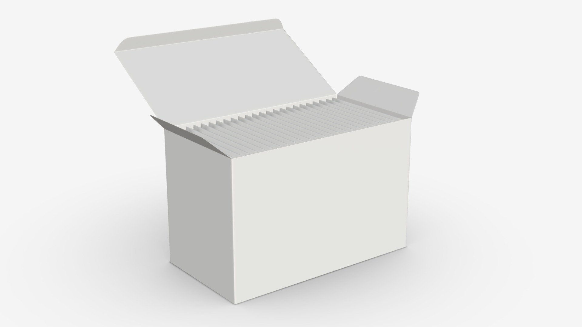 Opened tea box with sachets - Buy Royalty Free 3D model by HQ3DMOD ...