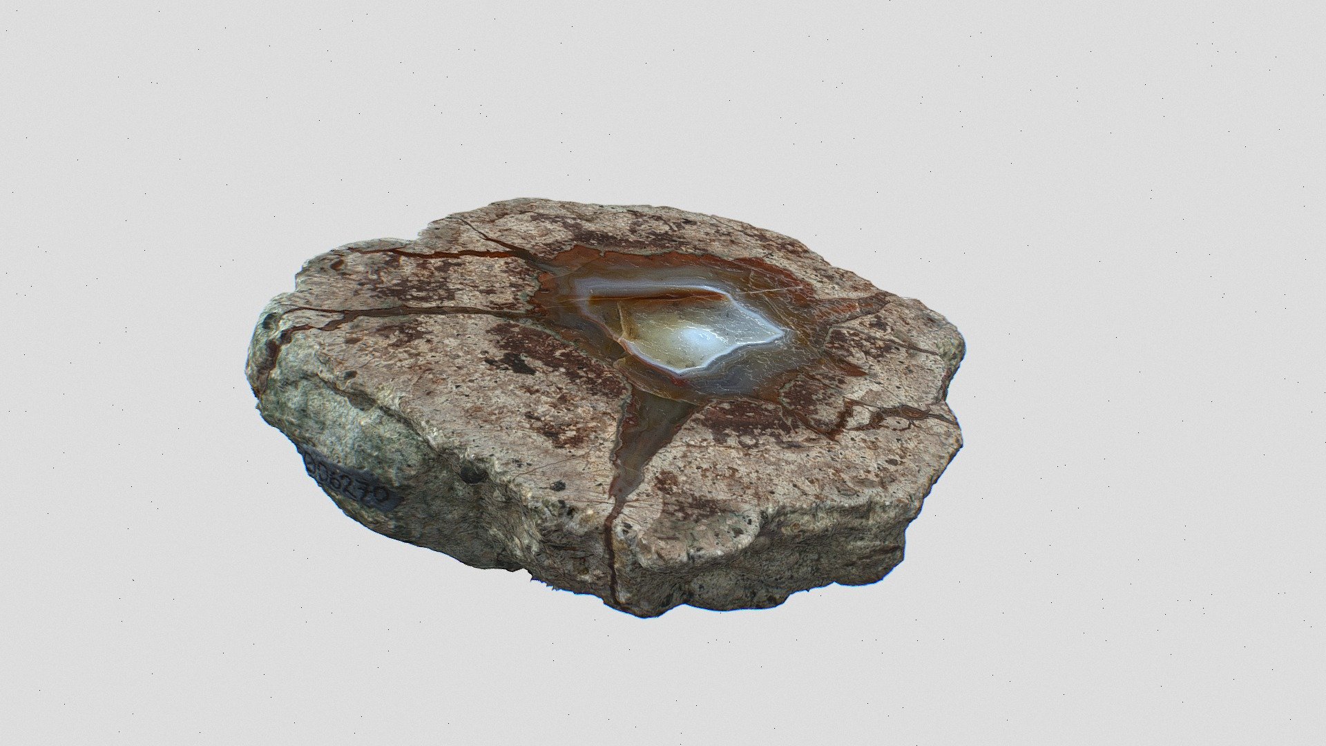 Agate - 3D model by GeologyWarsawUniversity [3999cbc] - Sketchfab