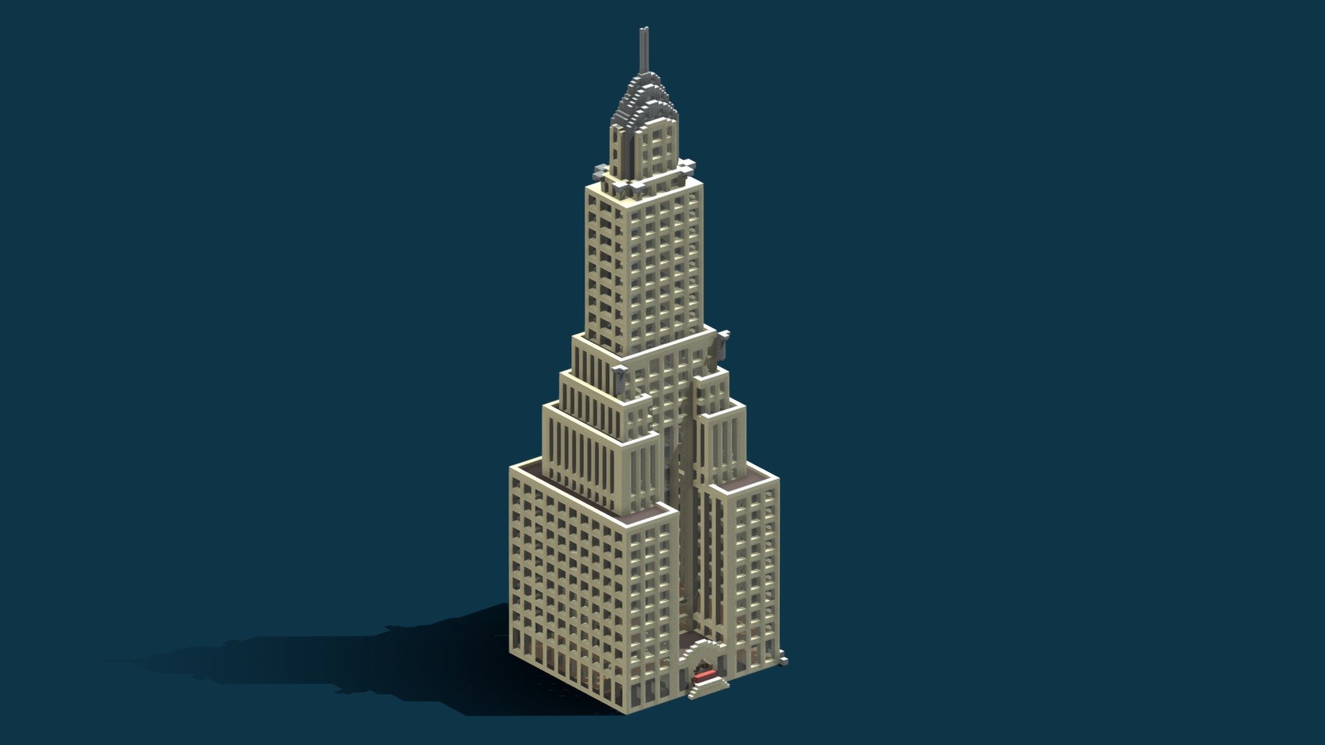 Classic chrysler building - 3D model by SevenScroll5003 [3999f9b ...
