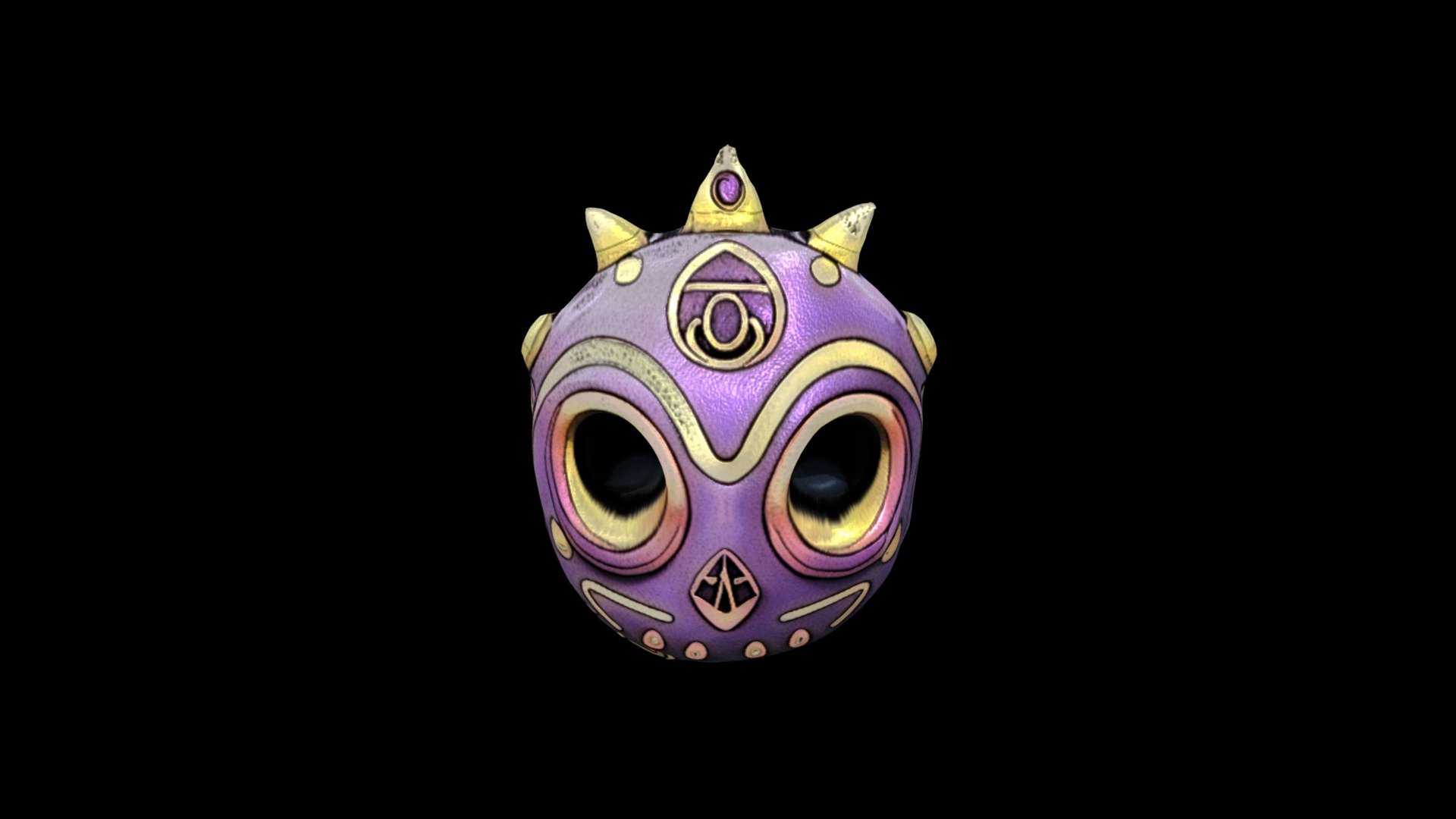 Happy Mask 400 - Download Free 3D model by klrxyz [399ab4d] - Sketchfab