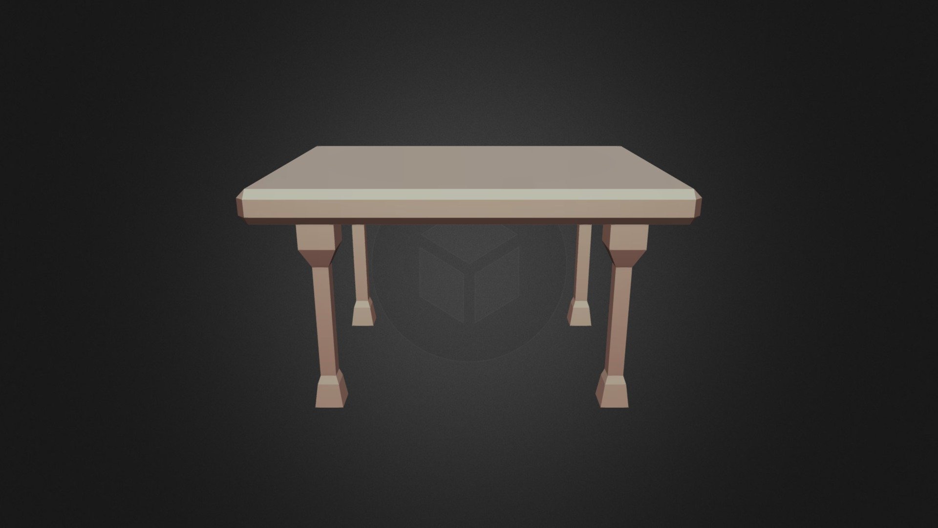 Table - Download Free 3D model by gormanli [399cfc1] - Sketchfab