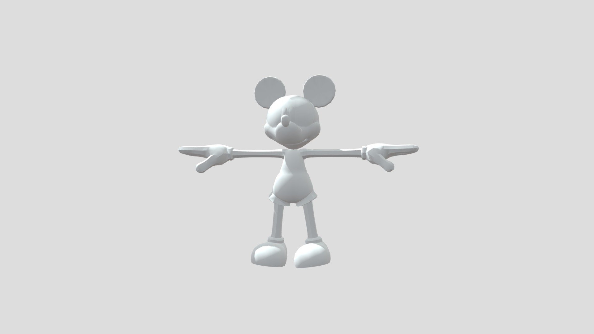 mickey-mouse-with-3-kinds-of-textures - 3D model by Cresi.Juarez ...