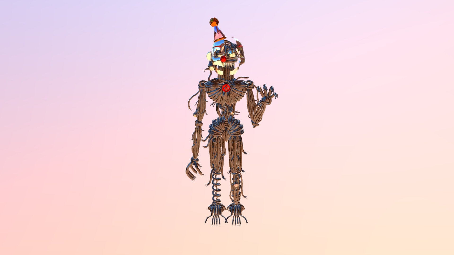 Ennard-v4 - 3D model by FreddyGamer343 [399e9f0] - Sketchfab