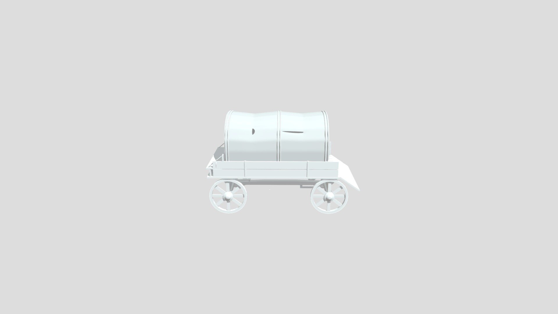 The cart - Download Free 3D model by ProstModels [39a04c5] - Sketchfab