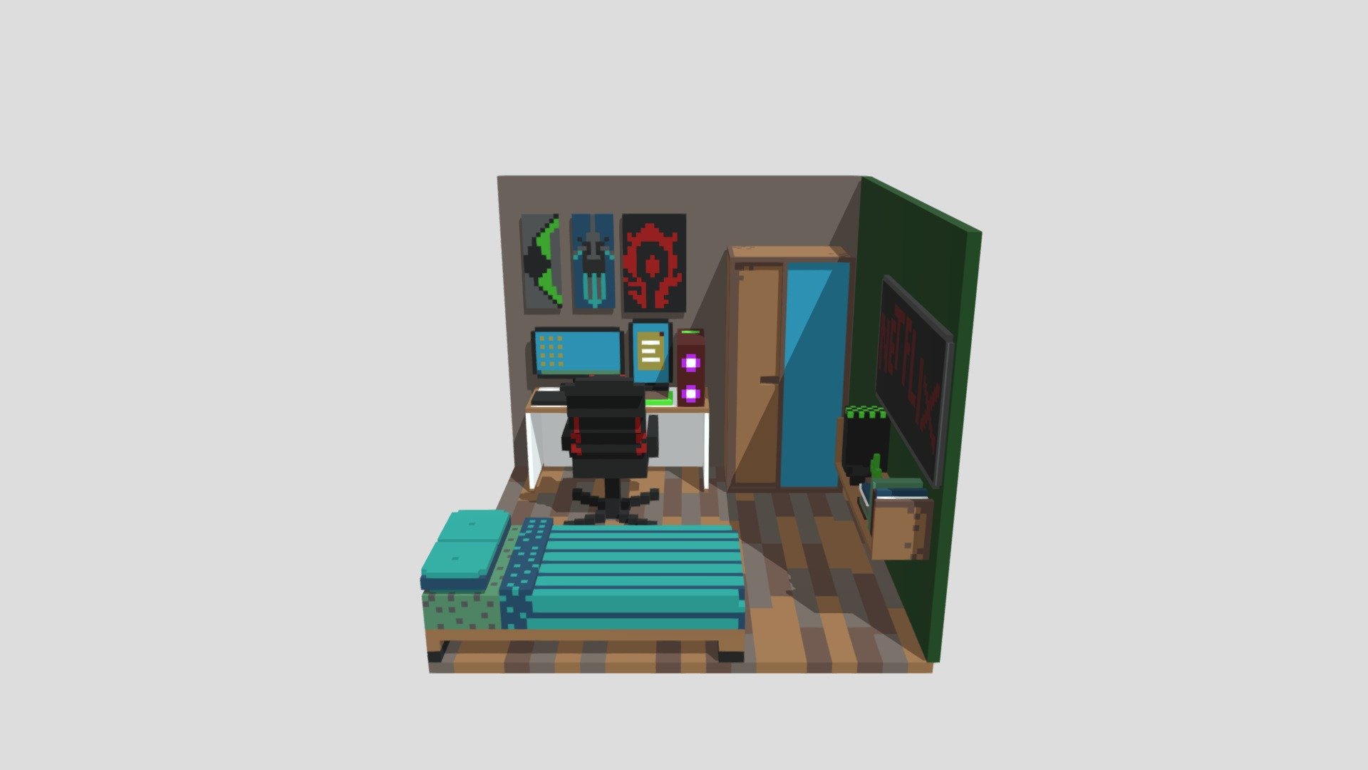 Cuarto - 3D model by Keyco [39a2673] - Sketchfab