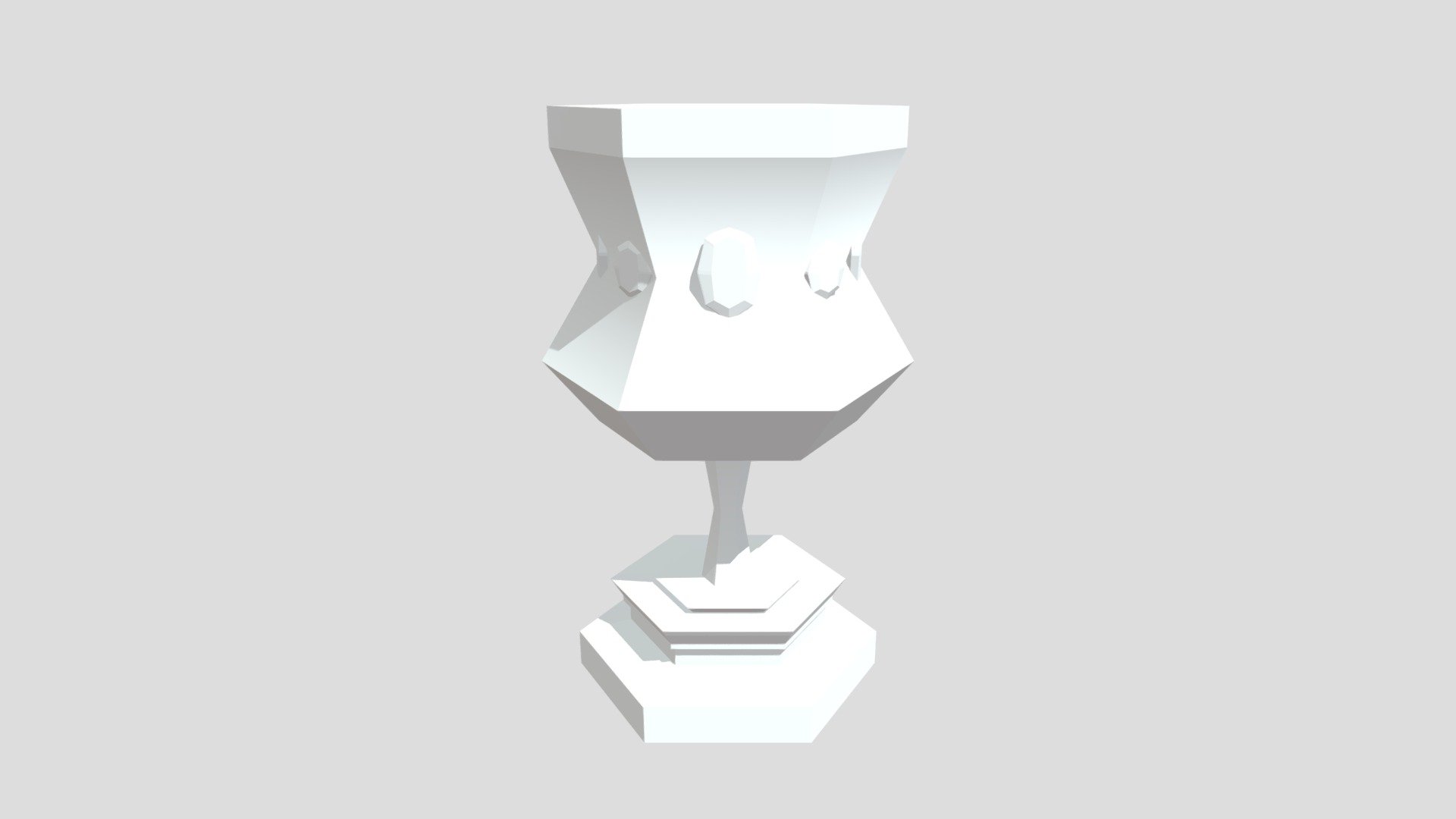 Low poly Chalice Cup - Download Free 3D model by FionaPGT [39a284d ...