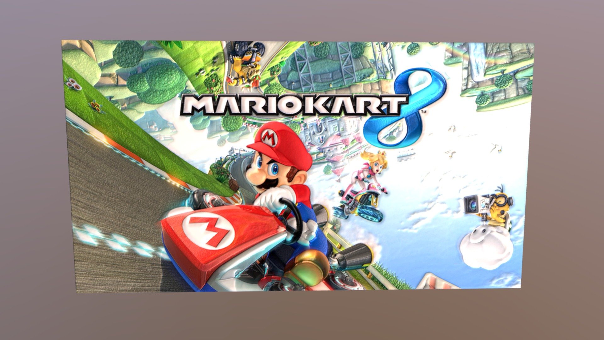 Poster MK8 - 3D model by VanGX [39a31f0] - Sketchfab
