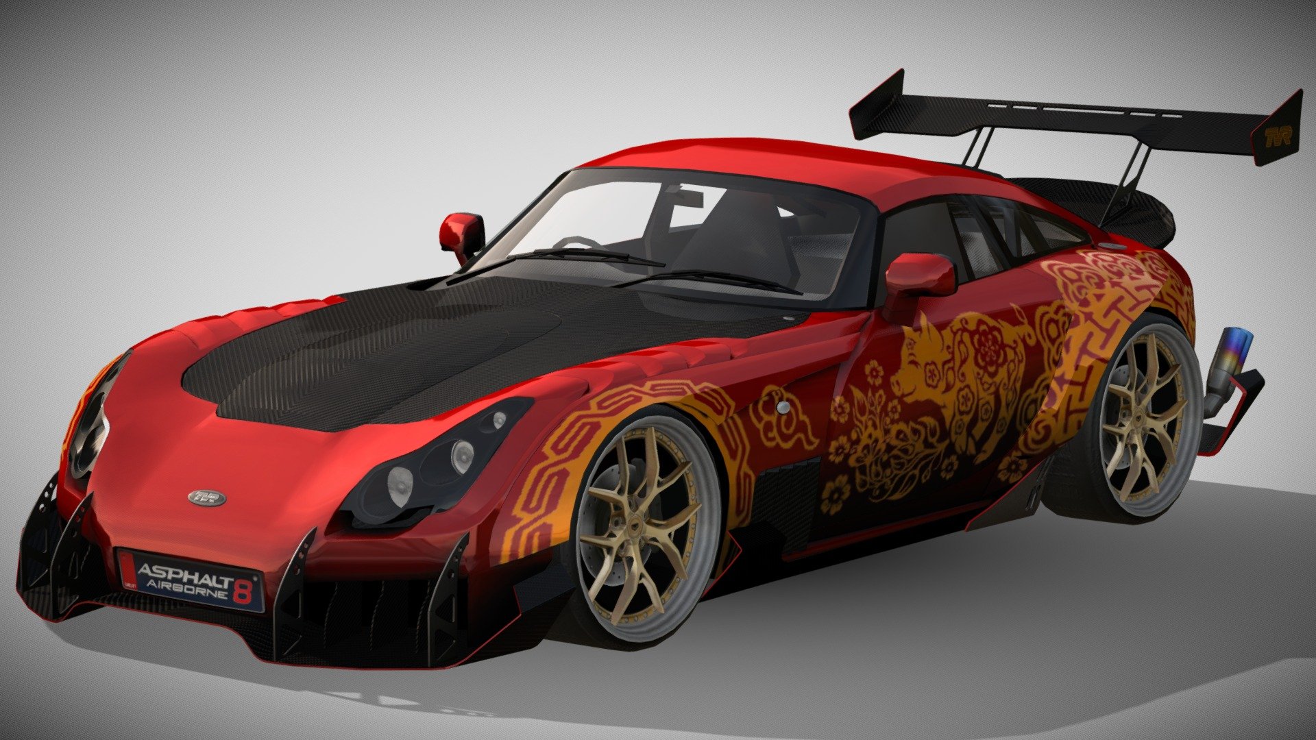 2005 TVR Sagaris Special Edition - Asphalt 8 - Download Free 3D model ...
