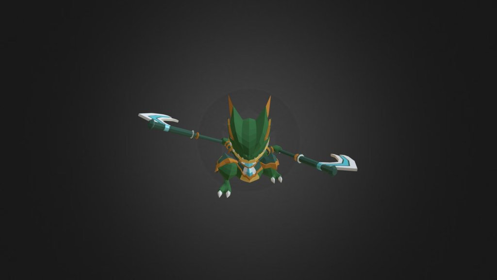 Battle Dragon: Sickle - 3D model by Brighter Leopold (@BrighterLeopold ...