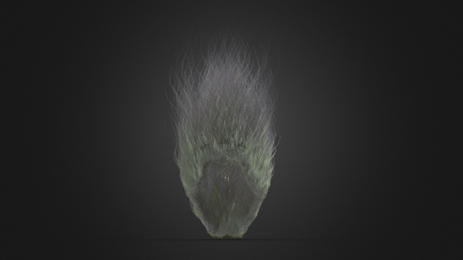 Long Fire Style Hairs 011 - Download Free 3D model by MotionStudioArts ...