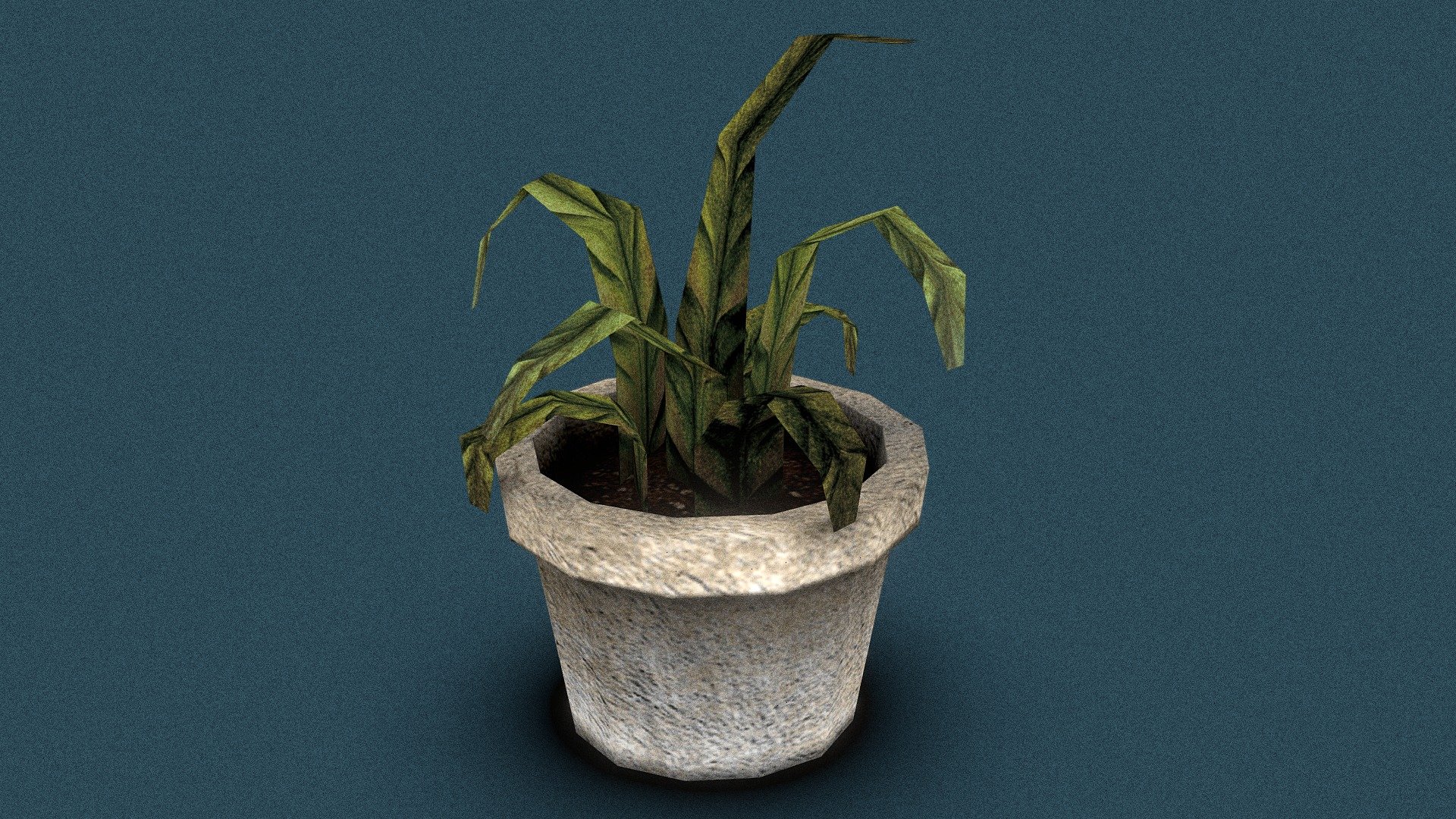 Low Poly PS2 Potted Plant - Download Free 3D model by Macky ...