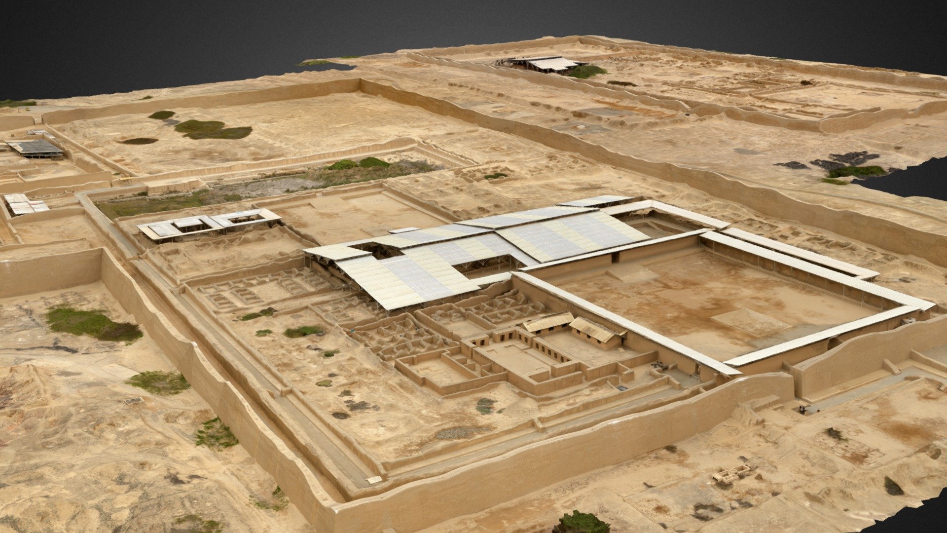 Chan Chan Archaeological Site - 3D model by CyArk [39a7416] - Sketchfab