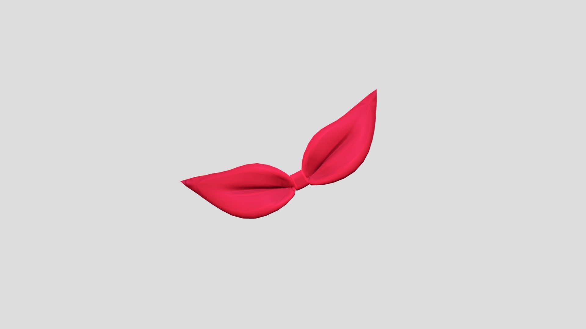 Red ribbon - 3D model by cl41r3 [39a7e65] - Sketchfab