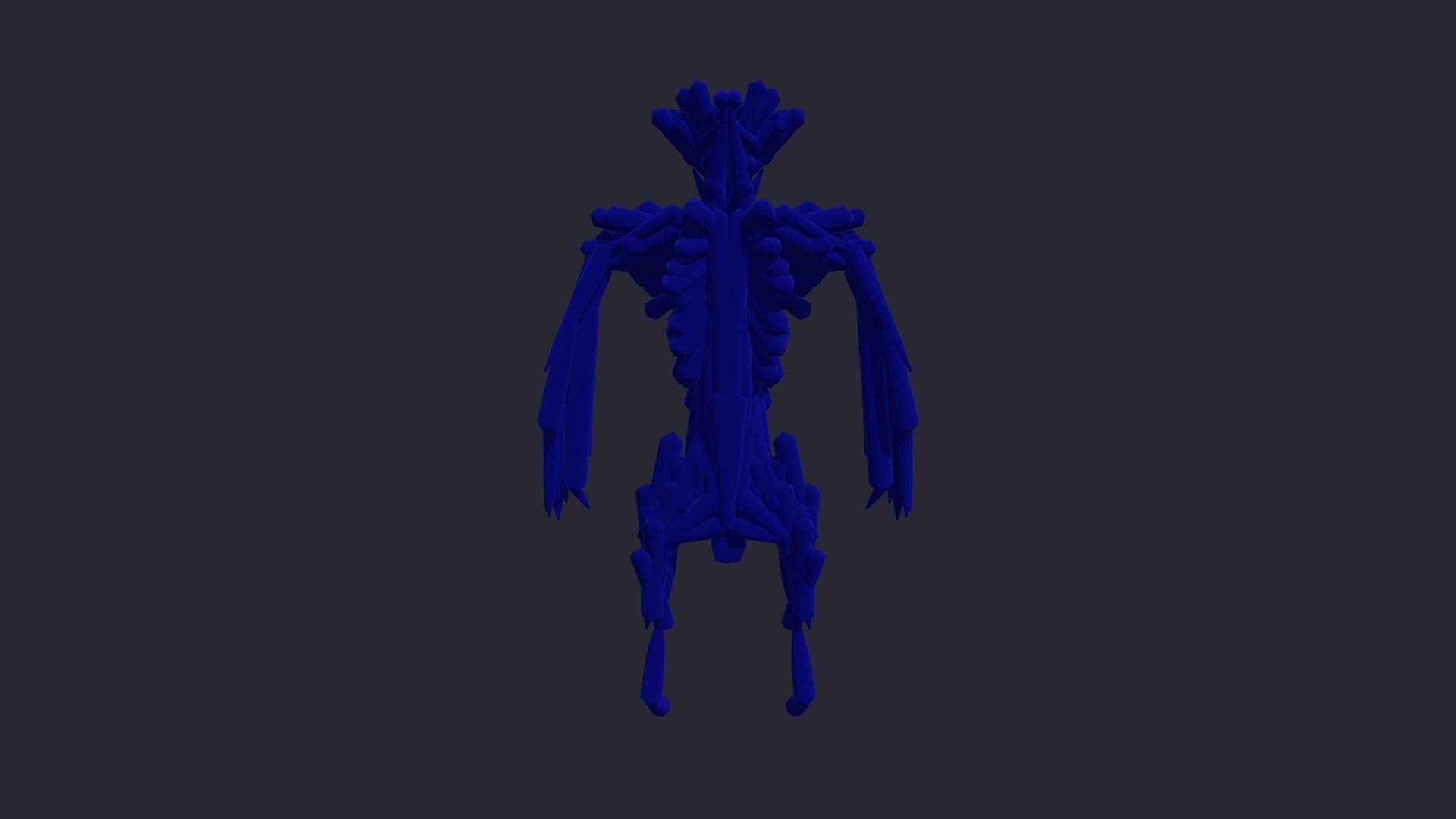 BlueCreature - Download Free 3D model by Astrocite [39a8cf2] - Sketchfab