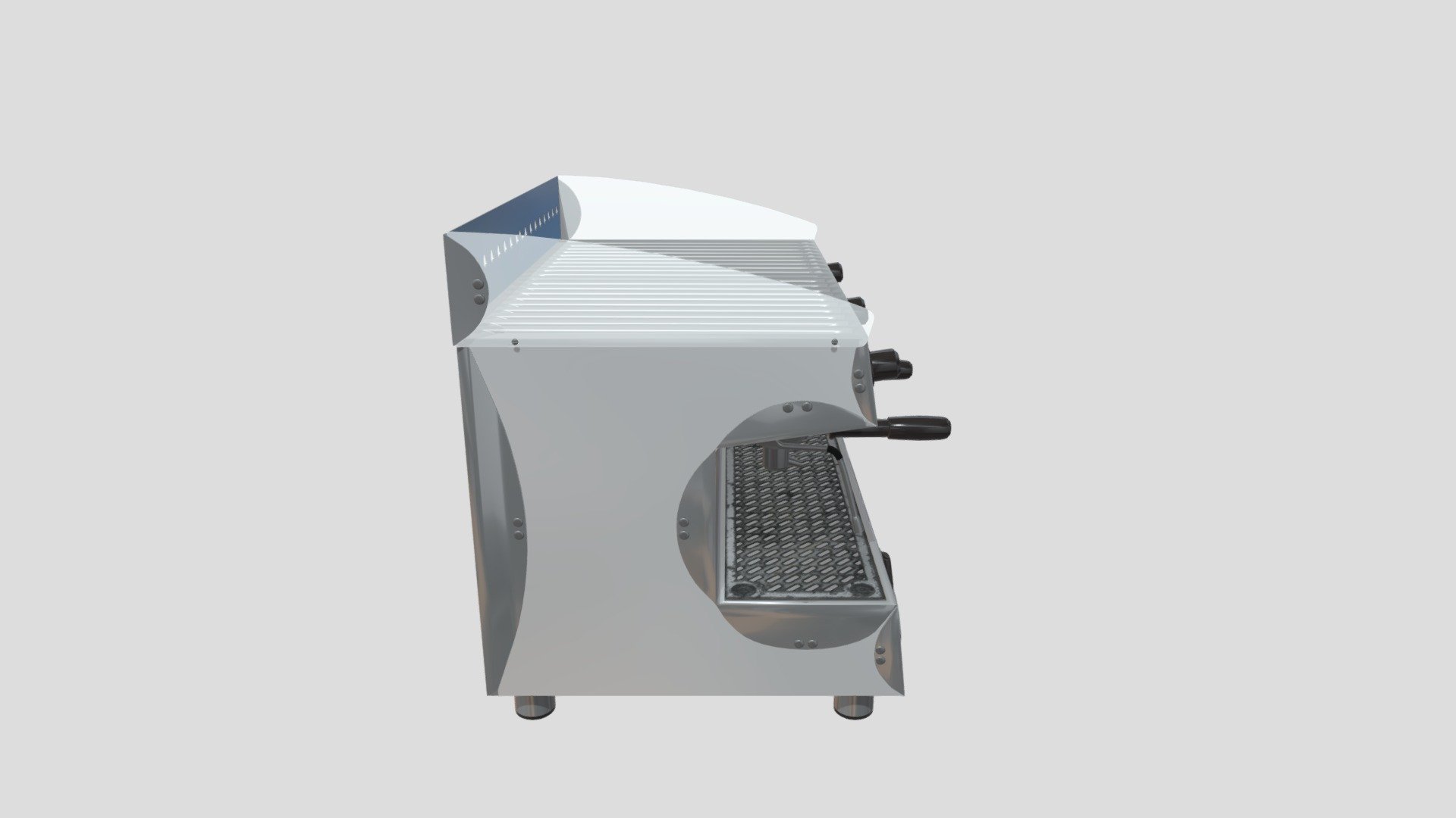 Sanremo Capri coffee machine - 3D model by ALEXPROXY [39a9ea1] - Sketchfab