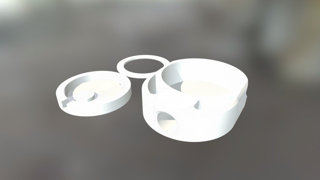 Mini LED Flashlight by preealpha - 3D model by Kingdom3D [39aa170 ...