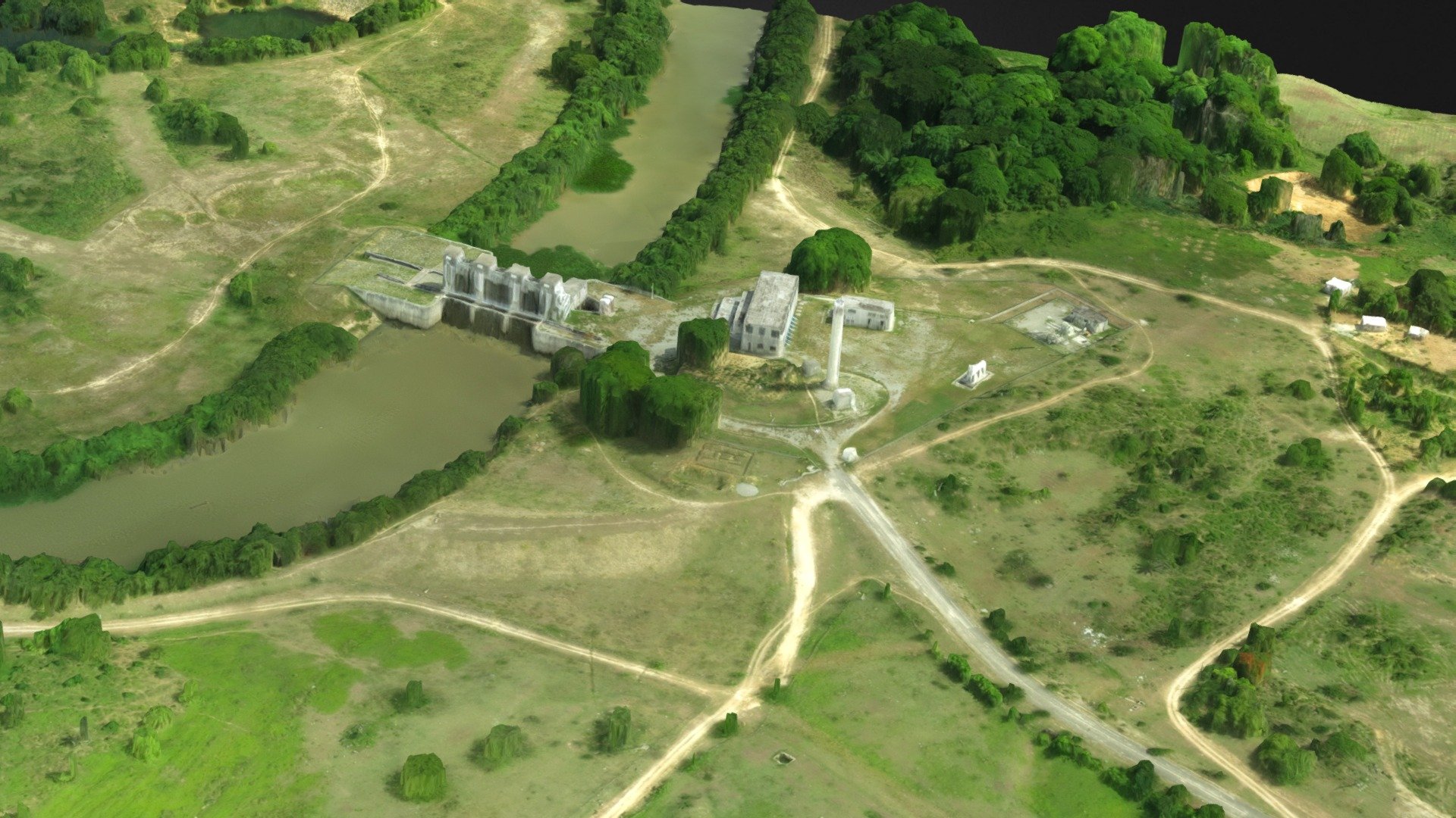 Water Plant - 3D model by Mapix Aerial (@aldoee) [39aa952] - Sketchfab