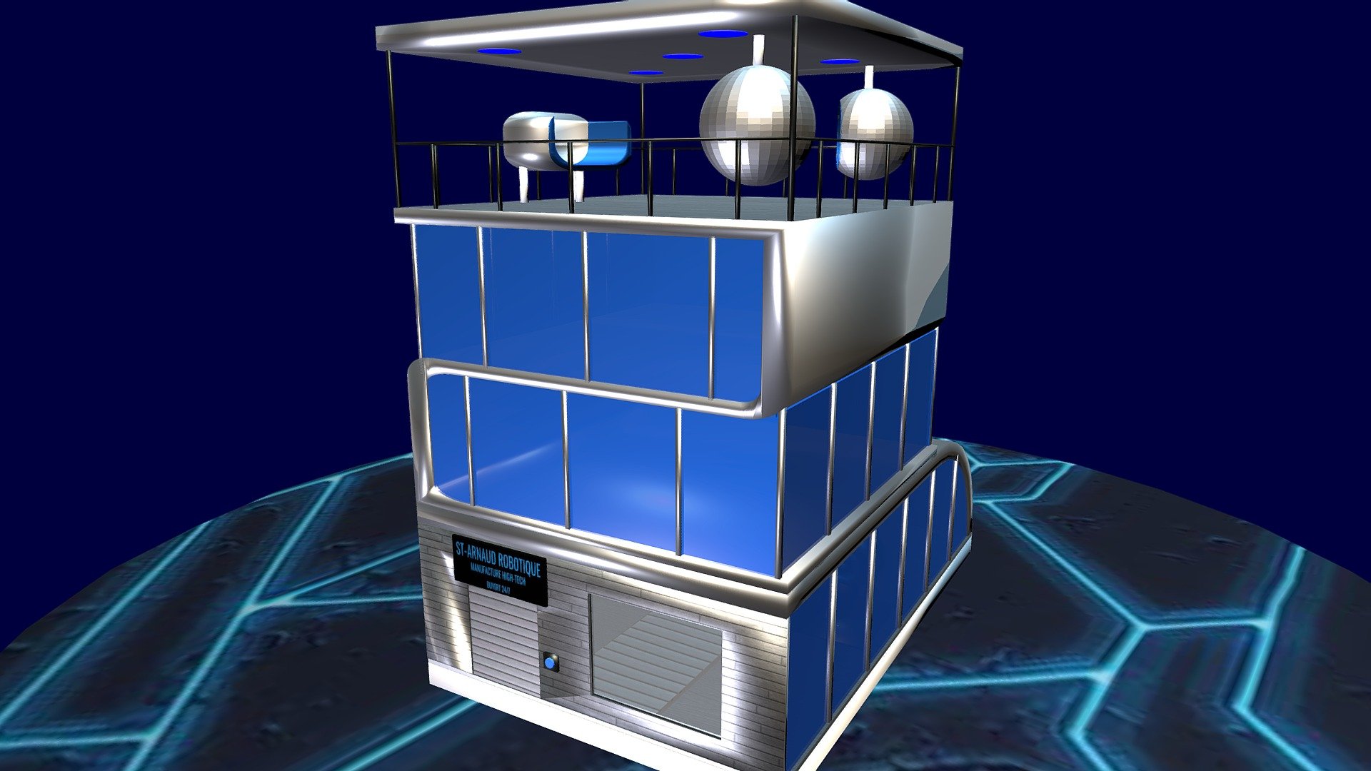 Maison robotique - 3D model by Tristan St-Arnaud (@Tristan_St-Arnaud ...