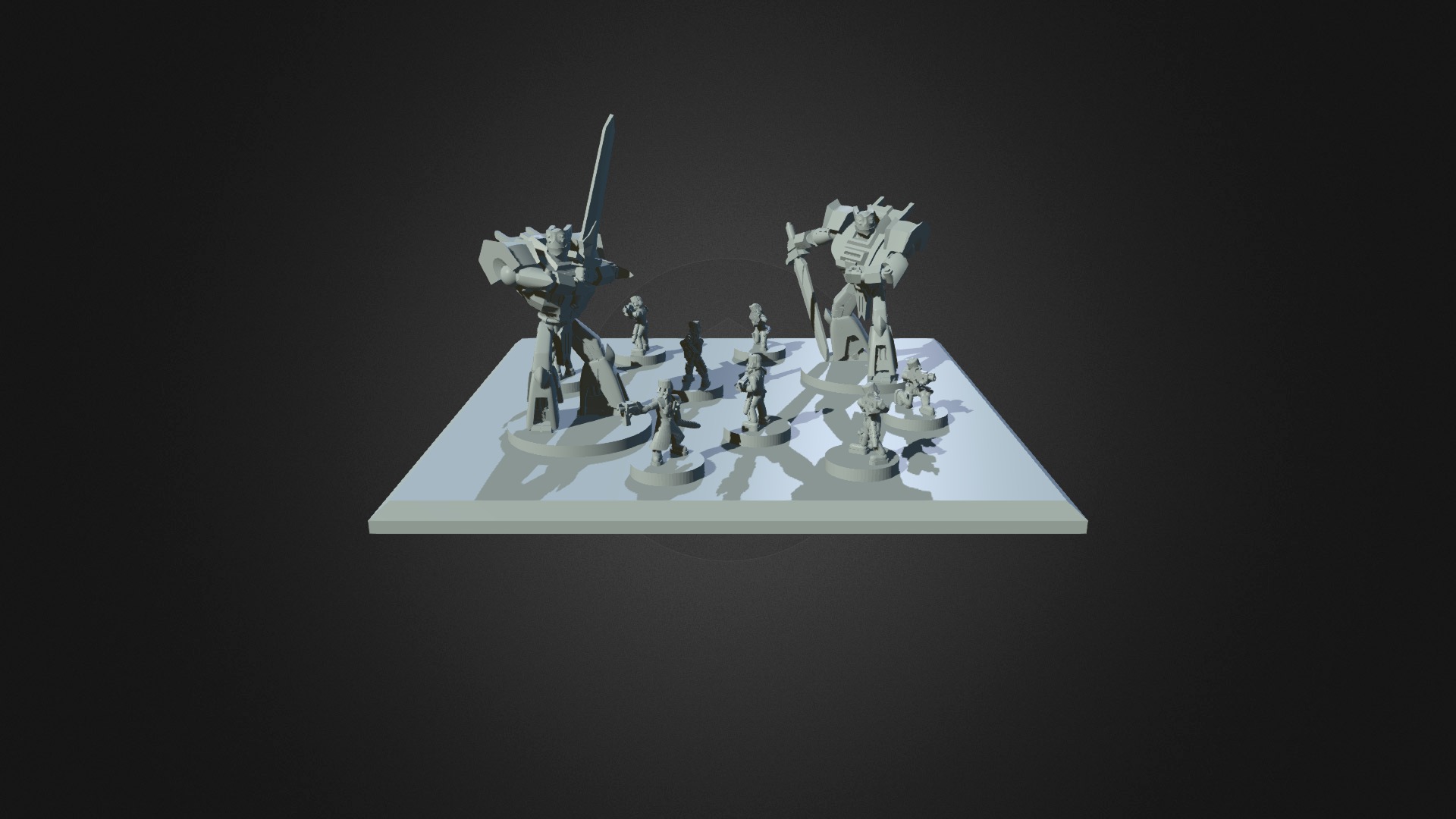 VASA CLAU Executioner Base - 3D model by Myriad Miniatures ...