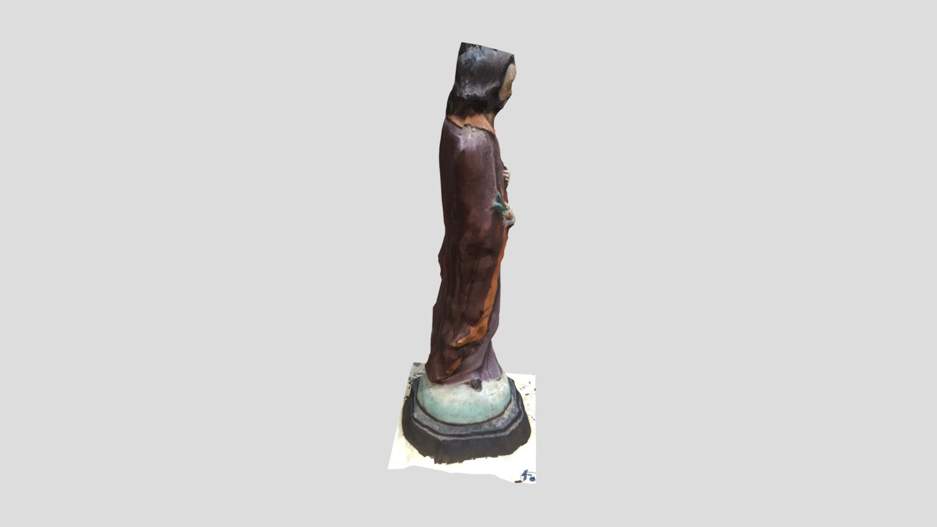 Model 3D Patung St. Yusuf - Download Free 3D model by Kristoforus.Alvin ...