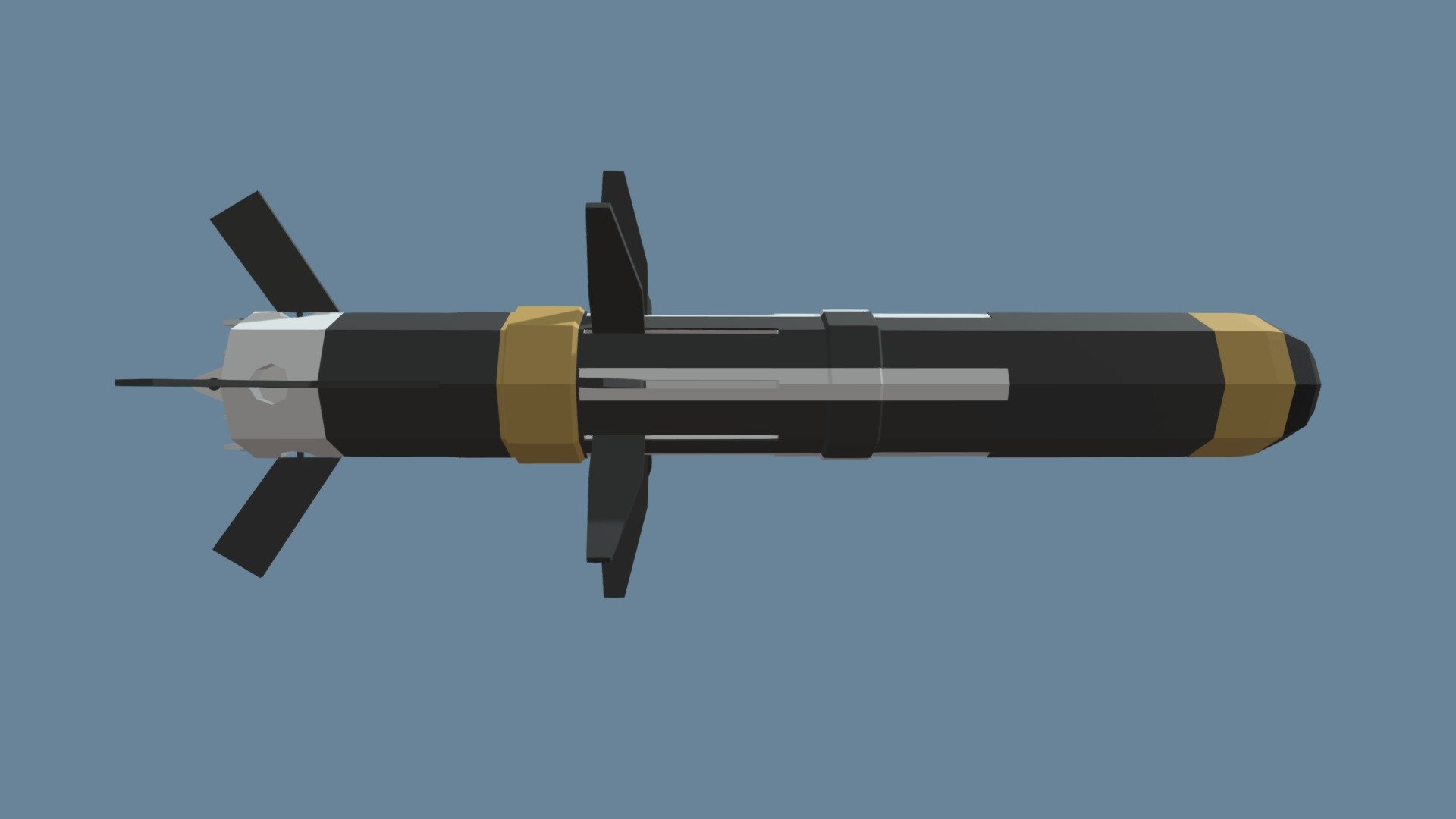 FGM-148 Javelin Missile (Low-Poly) - Download Free 3D model by ...