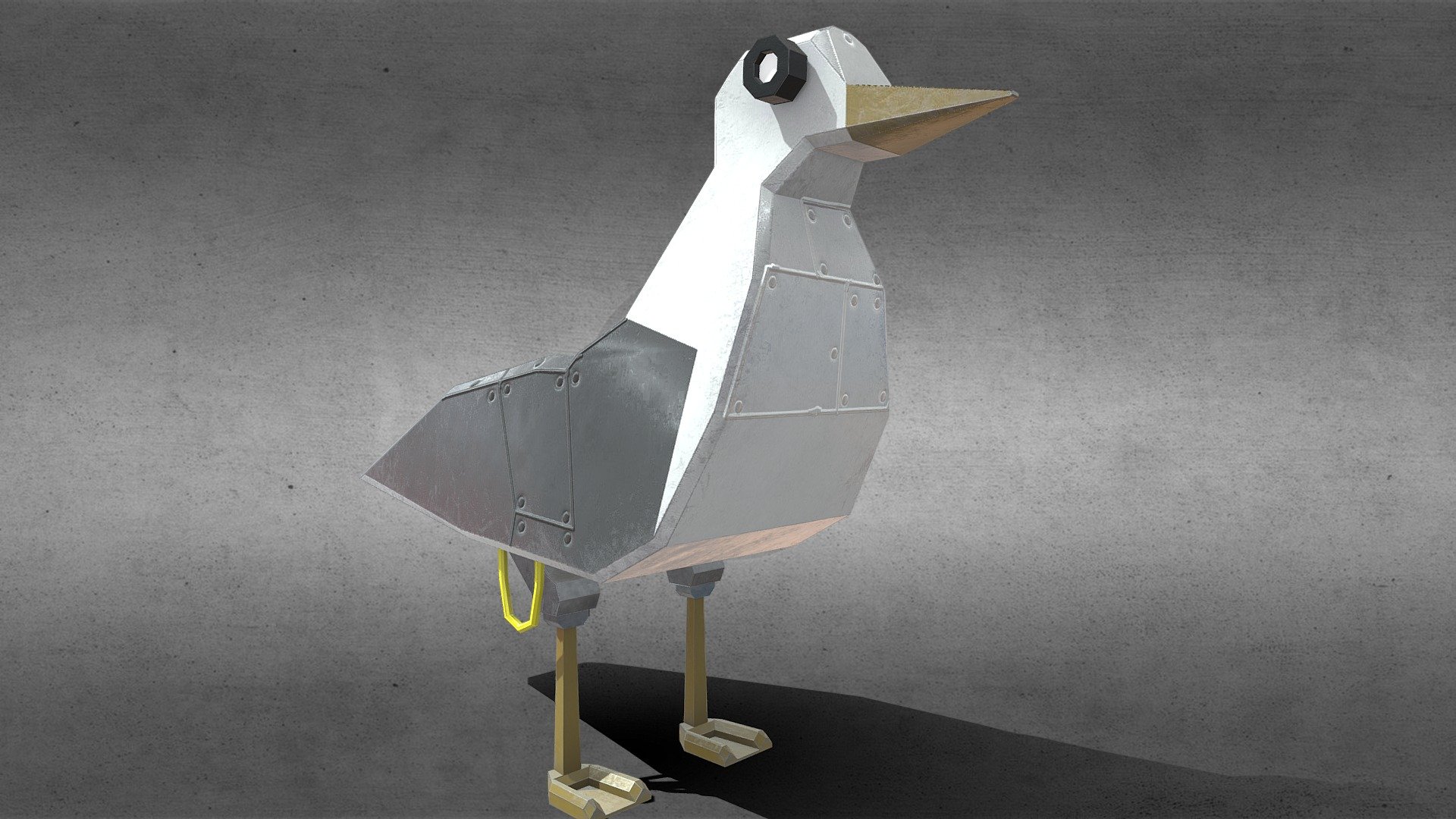 Robot Bird - Download Free 3D model by SevenDollarFifty [39b1a84 ...