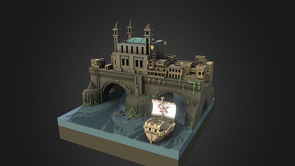 Voxel Art - A 3D model collection by Eternalwalker - Sketchfab