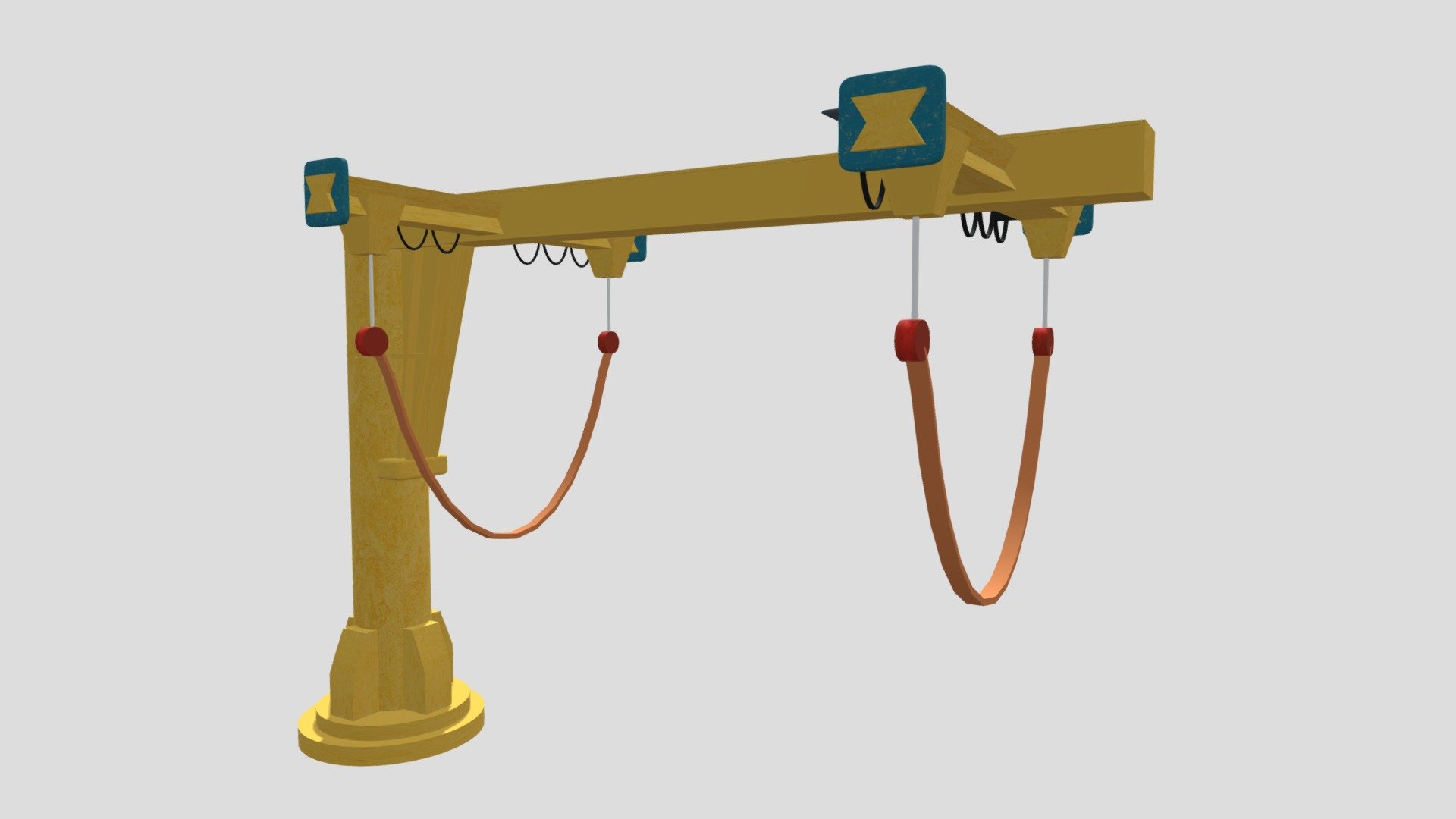 Simple Boats Crane _02 - Download Free 3D model by gogiart ...