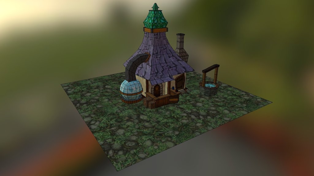 Alchemist House - 3D model by Cerealth [39b3107] - Sketchfab