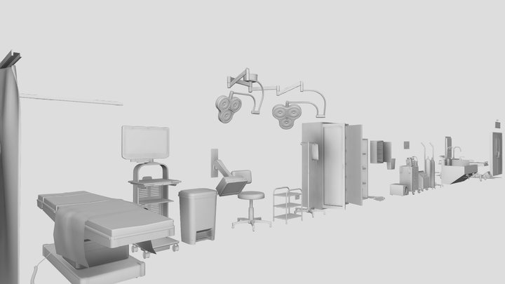 Operating-room 3D models - Sketchfab