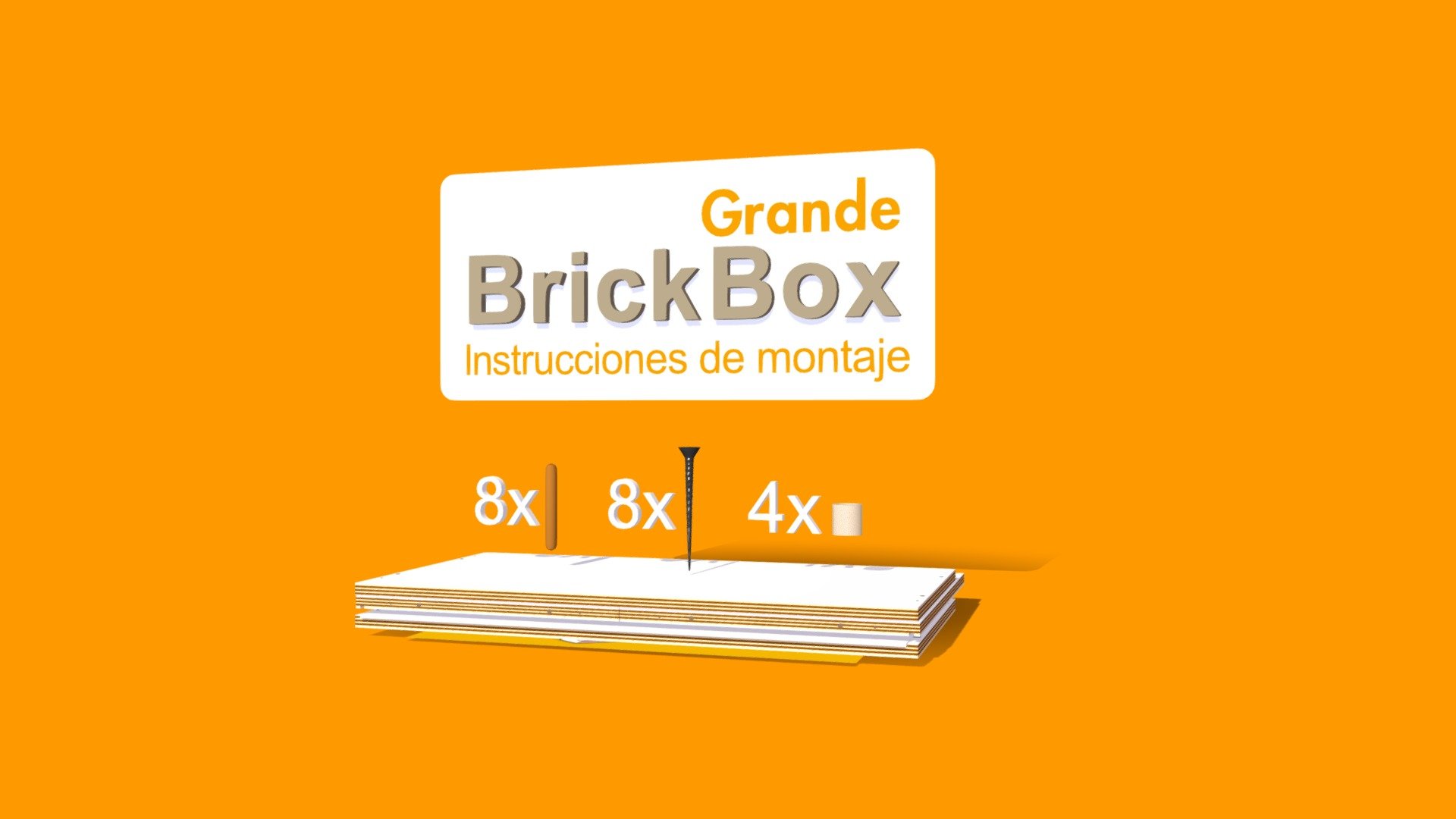 Brix Box G 030Esp.c4d - 3D model by BrickBox [39b5305] - Sketchfab