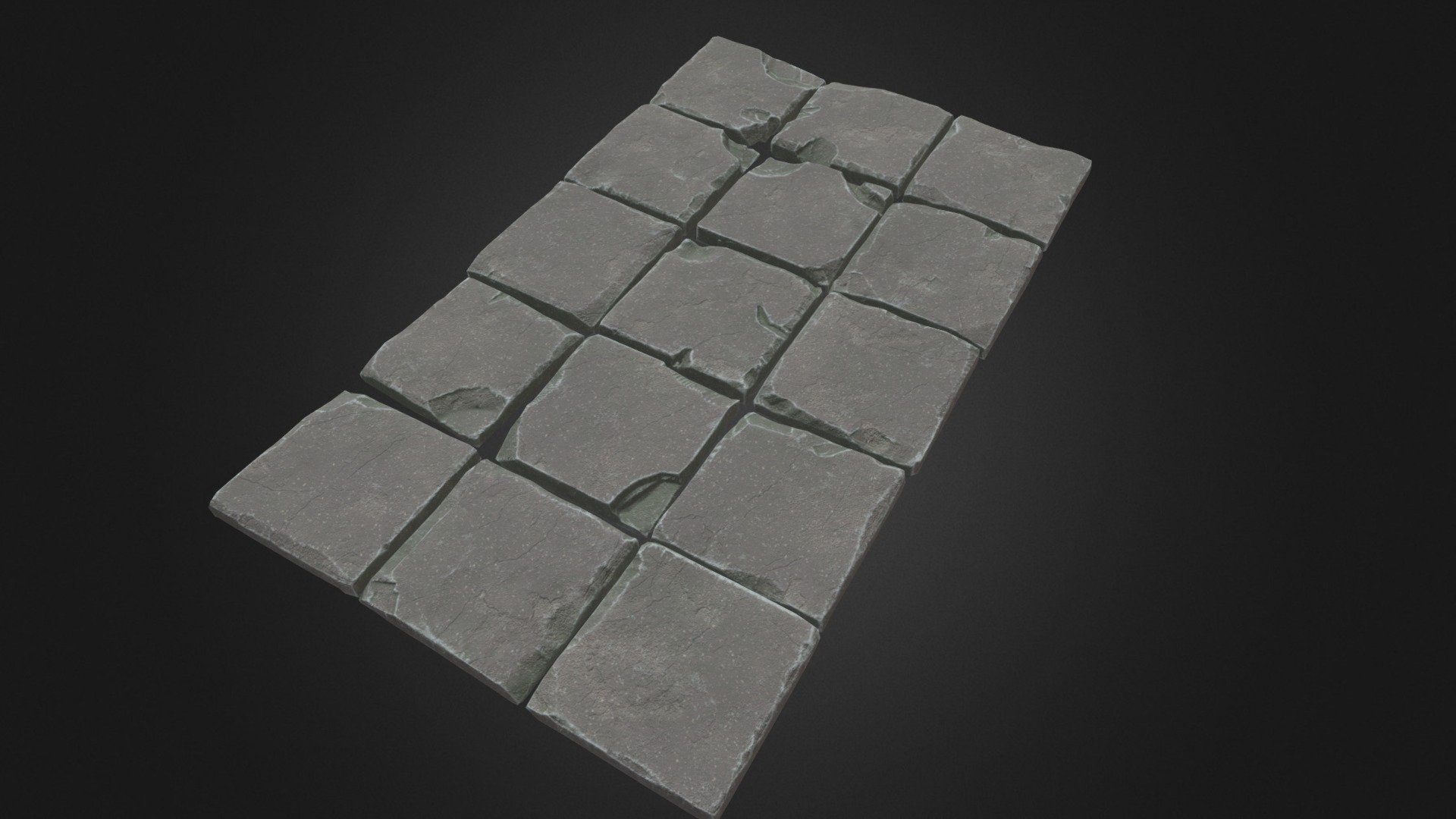Dungeon Tile Set - 3D model by cheese3d [39b8787] - Sketchfab