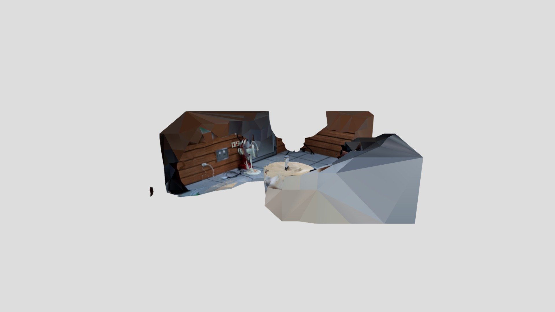 Unreal Tumbler in s studio - Download Free 3D model by jikkimi [39b932e] - Sketchfab