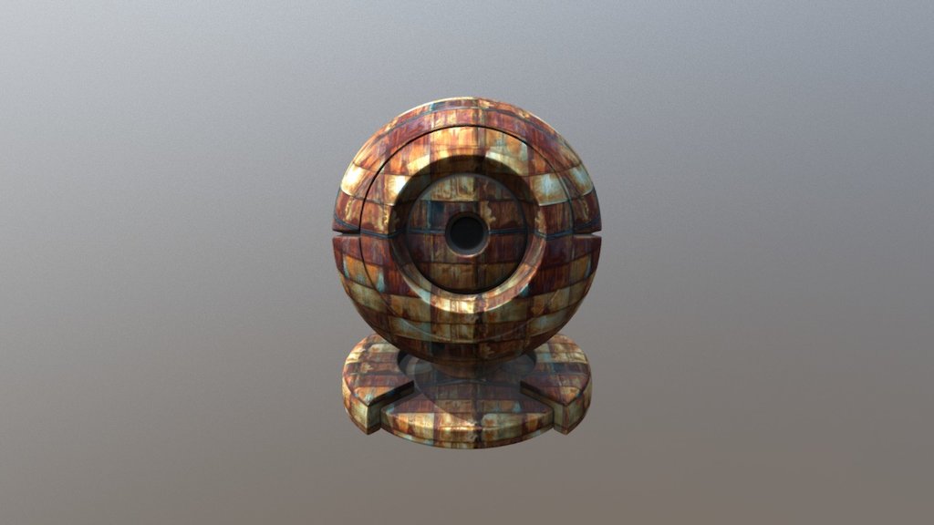 Metal Texture Study - 3D model by Gabrielle Underhill (@gunderhill3D ...