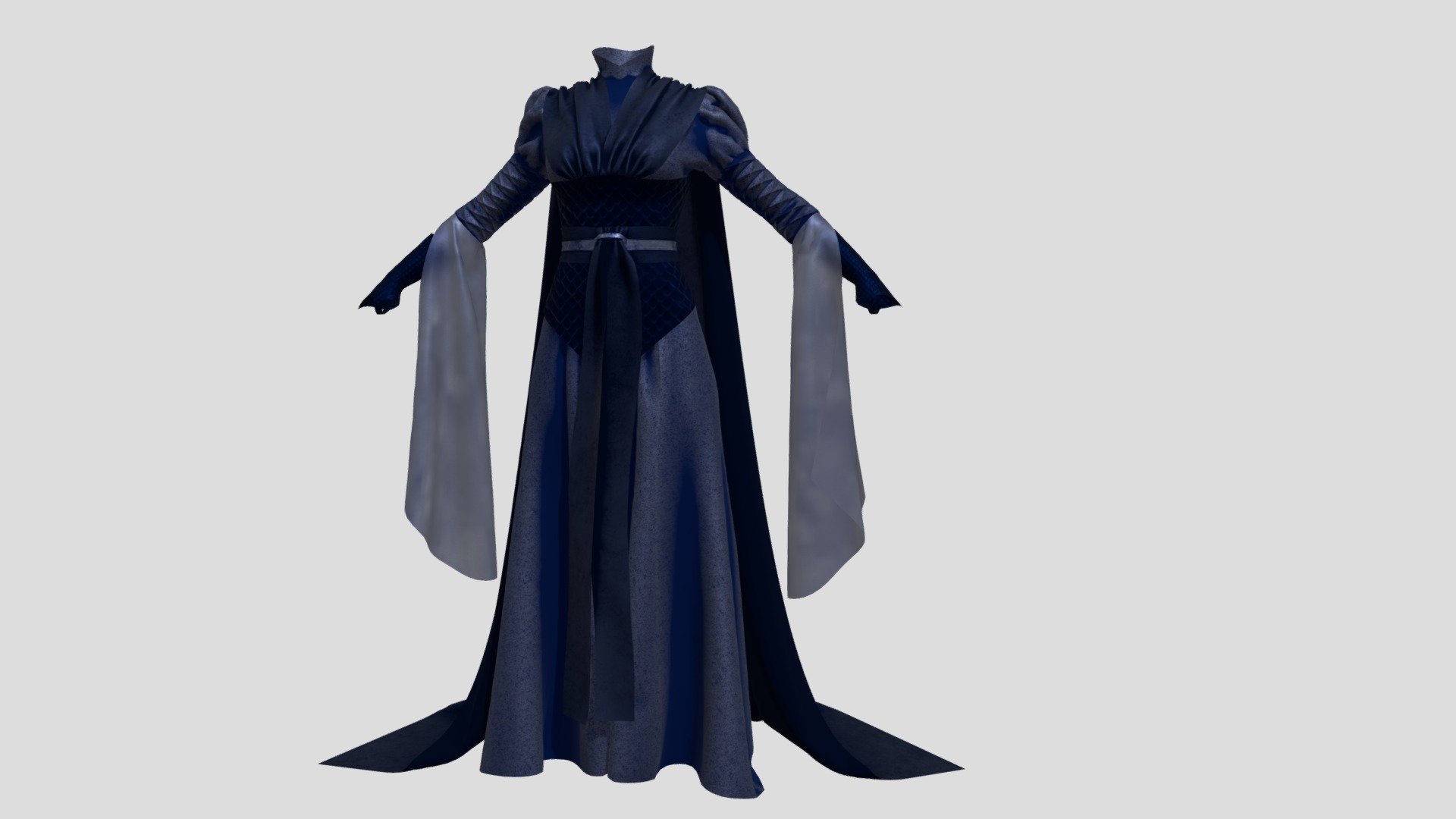 Mage Outfit - Download Free 3D model by A9908244 [39ba356] - Sketchfab