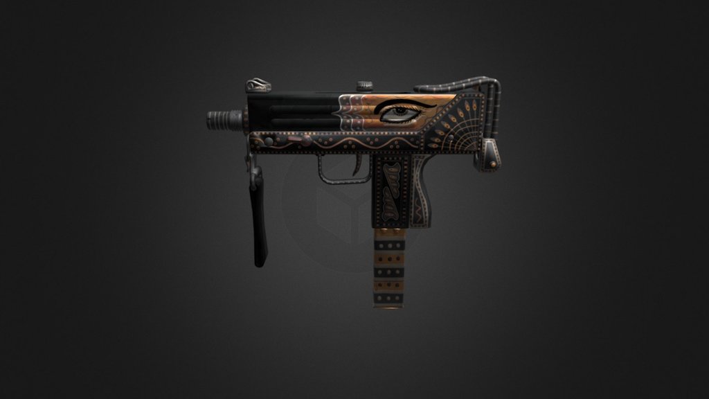 MAC-10 | Rangeen - 3D model by krakencommunity [39ba8b7] - Sketchfab